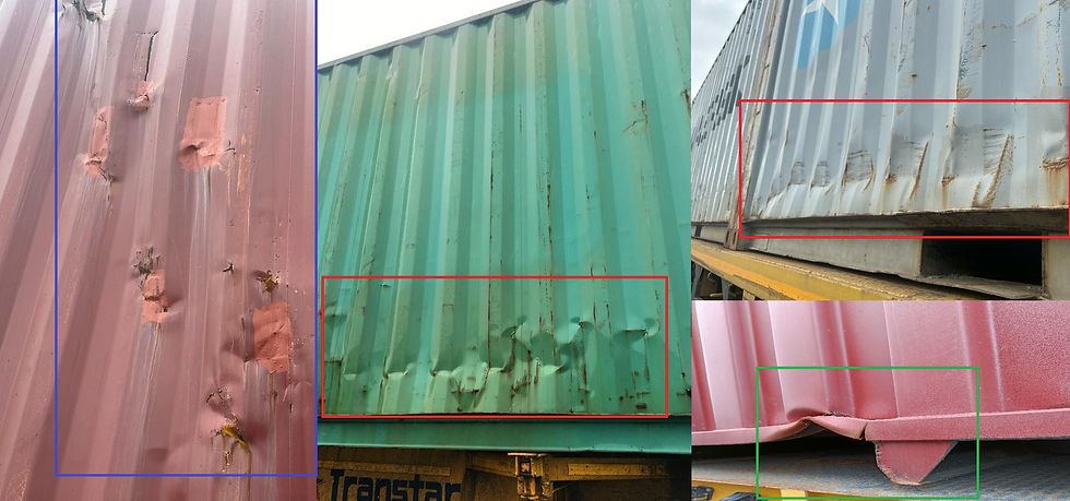 Home | Visotonics | Container Damage Detection